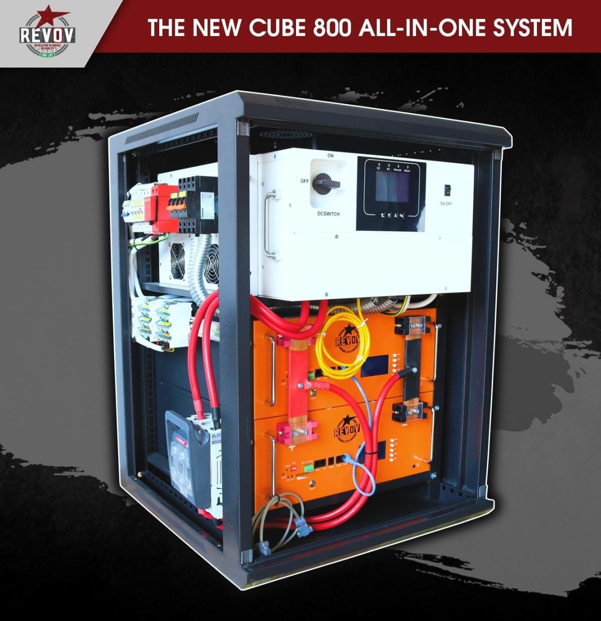 Revov CUBE 800 with Sunsynk Backup System - ChillNet